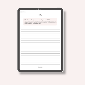 2025/2026 Reflection & Intention Setting Digital Journal – The Mindful ...