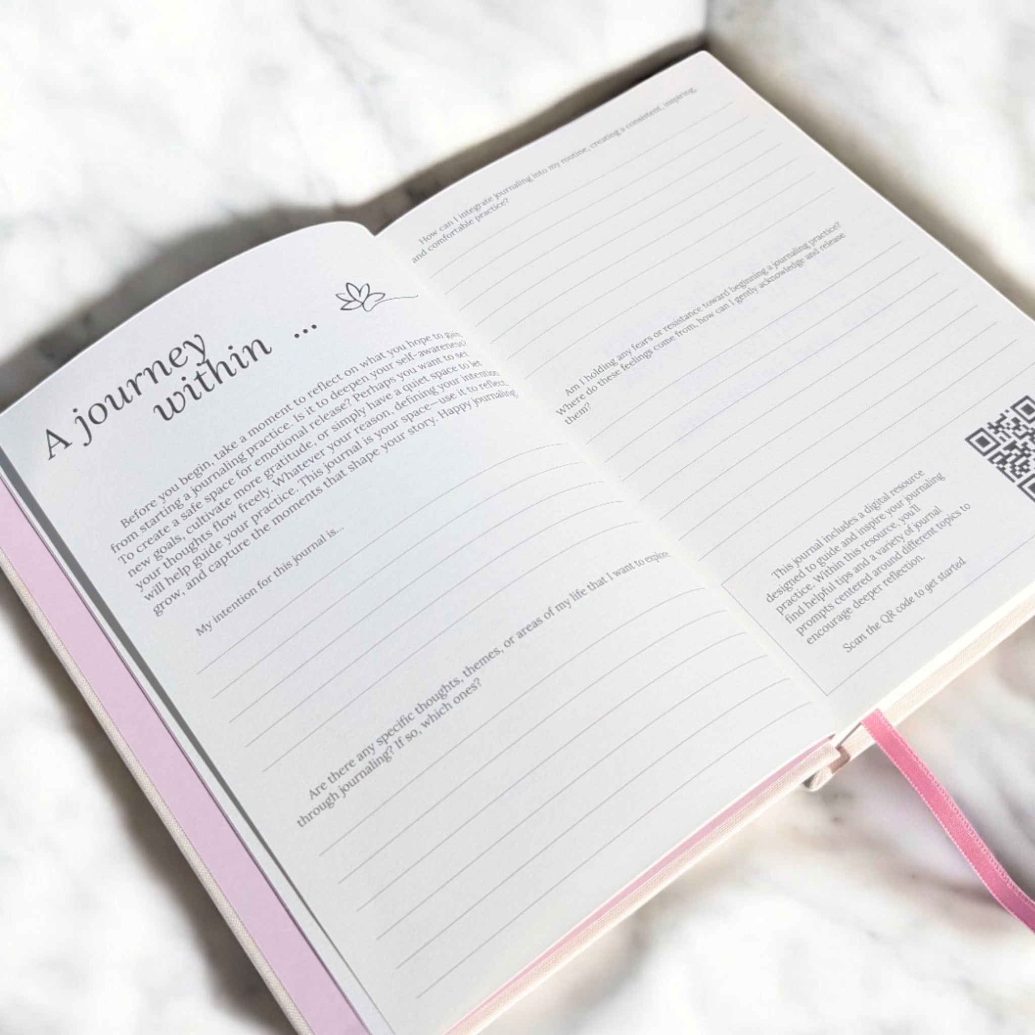 Blank Ruled Journal – The Mindful Journal