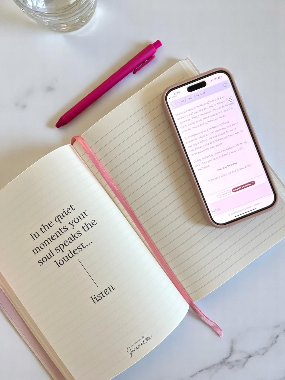 Blank Ruled Journal – The Mindful Journal